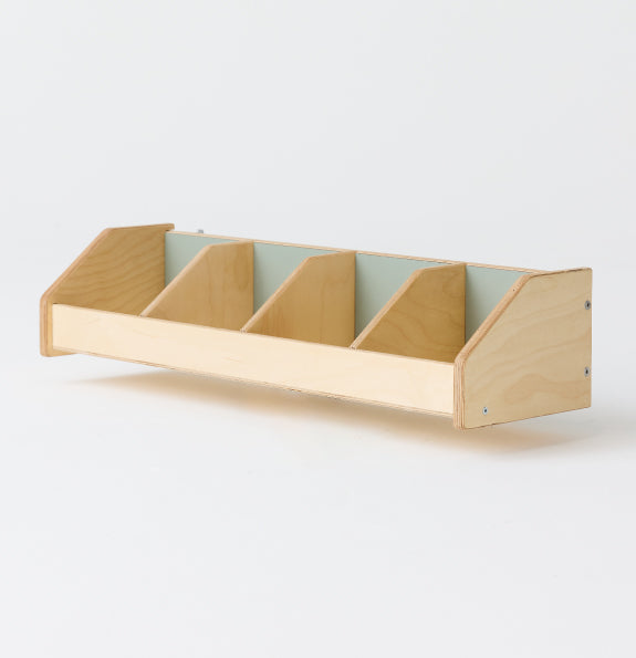 4 Bay Wooden Toy Storage Bin NZ | Montessori Furniture – Play Systems